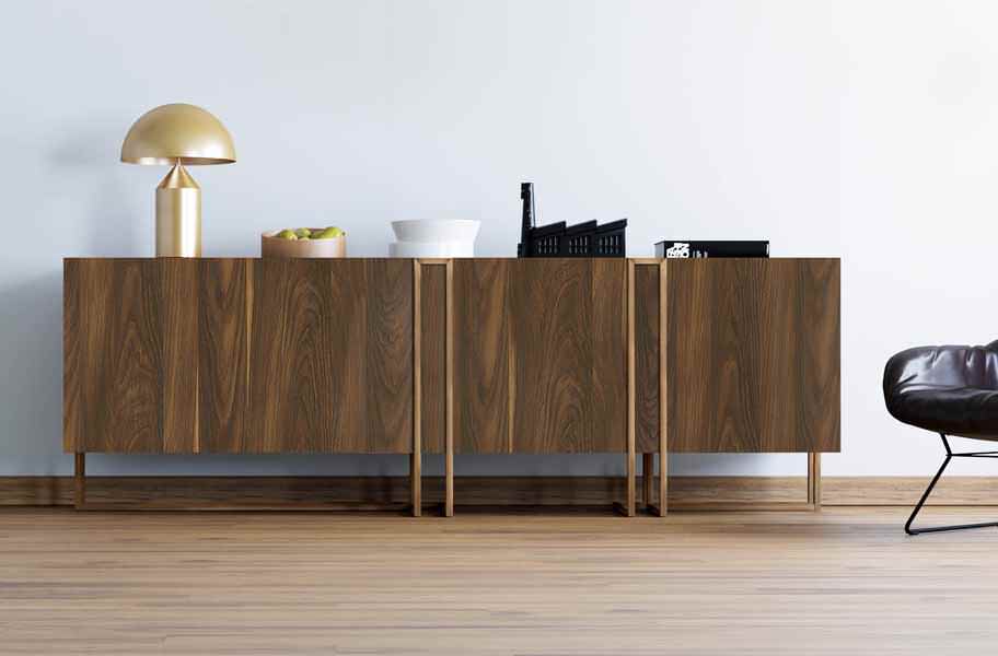 Teflon matt ahigal walnut 1mm TE 5027