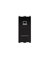 Anchor Roma Urban RJ45 Receptor With Shutter 1 Module 66555
