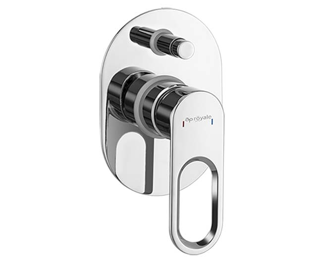 Asian paints ELLIPSE Single lever concealed diverter 3-inlet upper part ...