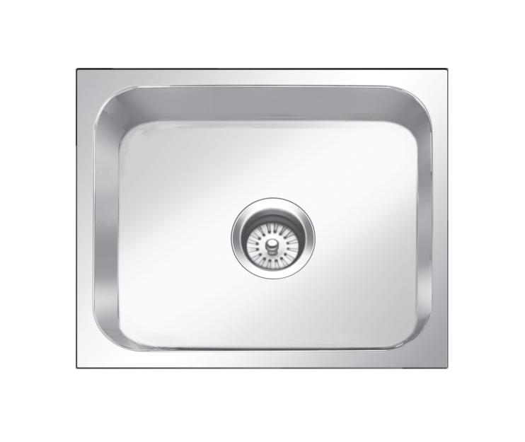 Nirali Rectangular straight Orra BG Series Stainless Steel Single Bowl ...